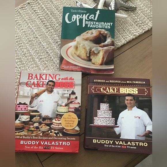 Buddy Valastro | Other | Two Buddy Valastro Cake Boss Books Wbonus ...